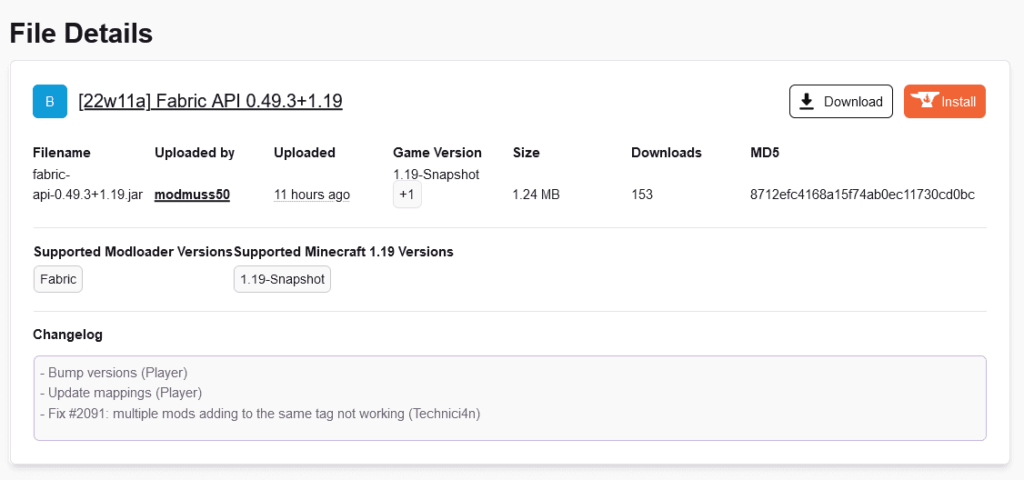 【マイクラJE 1.19.4対応】Fabric,Fabric API の導入方法とオススメMOD紹介 | ごりくら